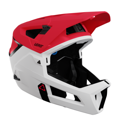 Велошлем Leatt MTB Enduro 4.0 Helmet (Red/White, L, 2026 (1026055232))