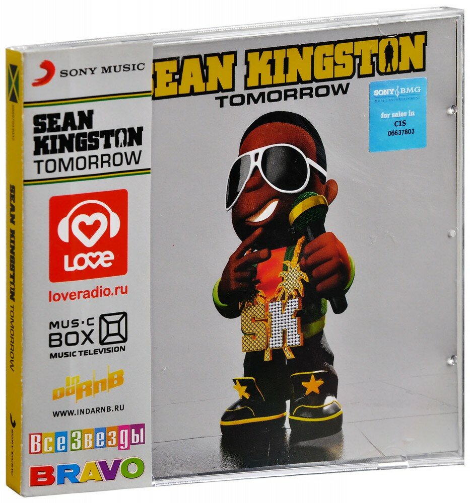 Sean Kingston. Tomorrow (CD) (СД диск, CD Box, Россия, Epic, Sony Music)