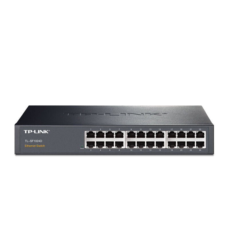 TP-LINK TL-SF1024D 24-портовый неуправляемый сетевой коммутатор 100 Мбит/с Цвет：24-портовый 100 Мбит/с | TL-SF1024D
