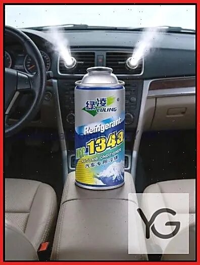 Автомобильный комплект для заправки кондиционера R134a
