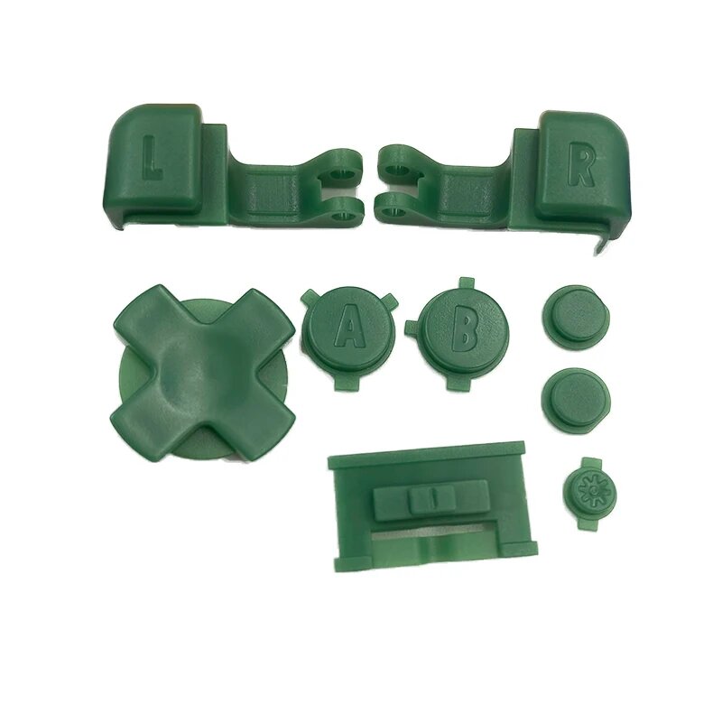 Комплект кнопок Game Boy Advance SP, темно-зеленый, 5Set