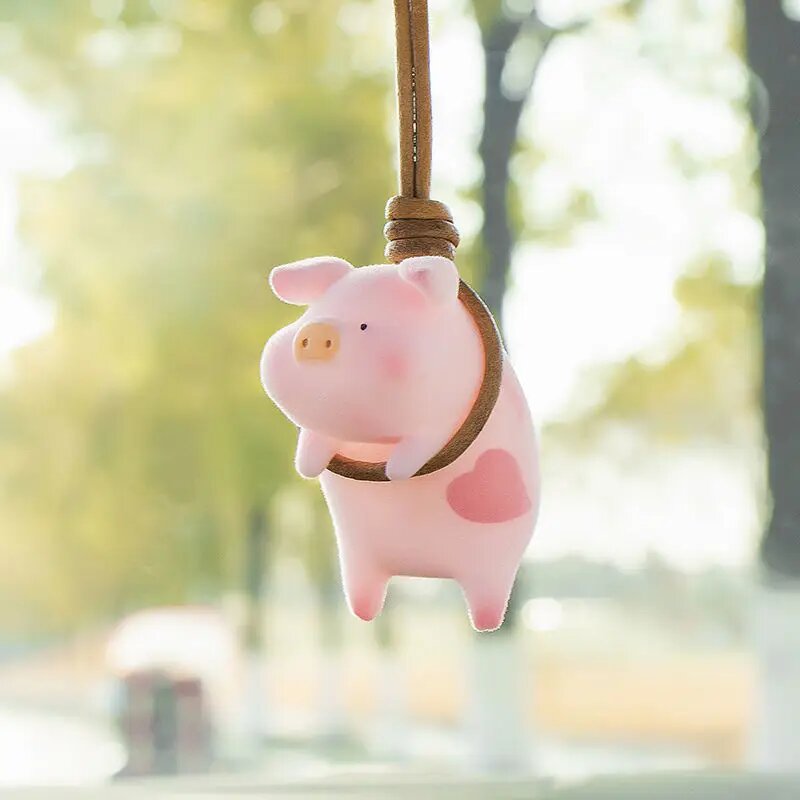 Милая свинья Pig with love, подвеска в авто