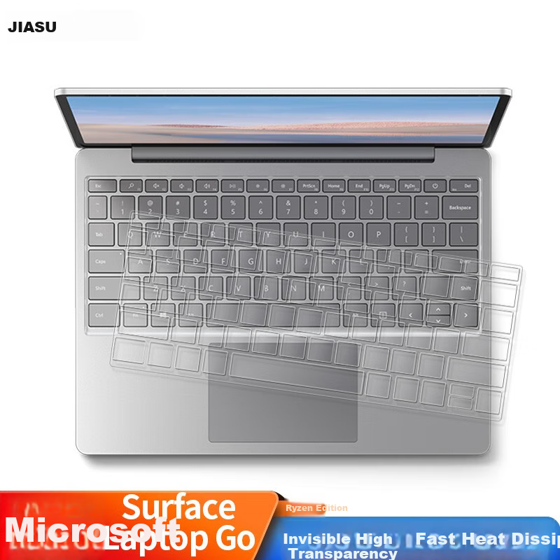Защитная пленка для клавиатуры Microsoft Surface Go 2 с пылезащитой и высокой прозрачностью Размер：Защитная пленка для