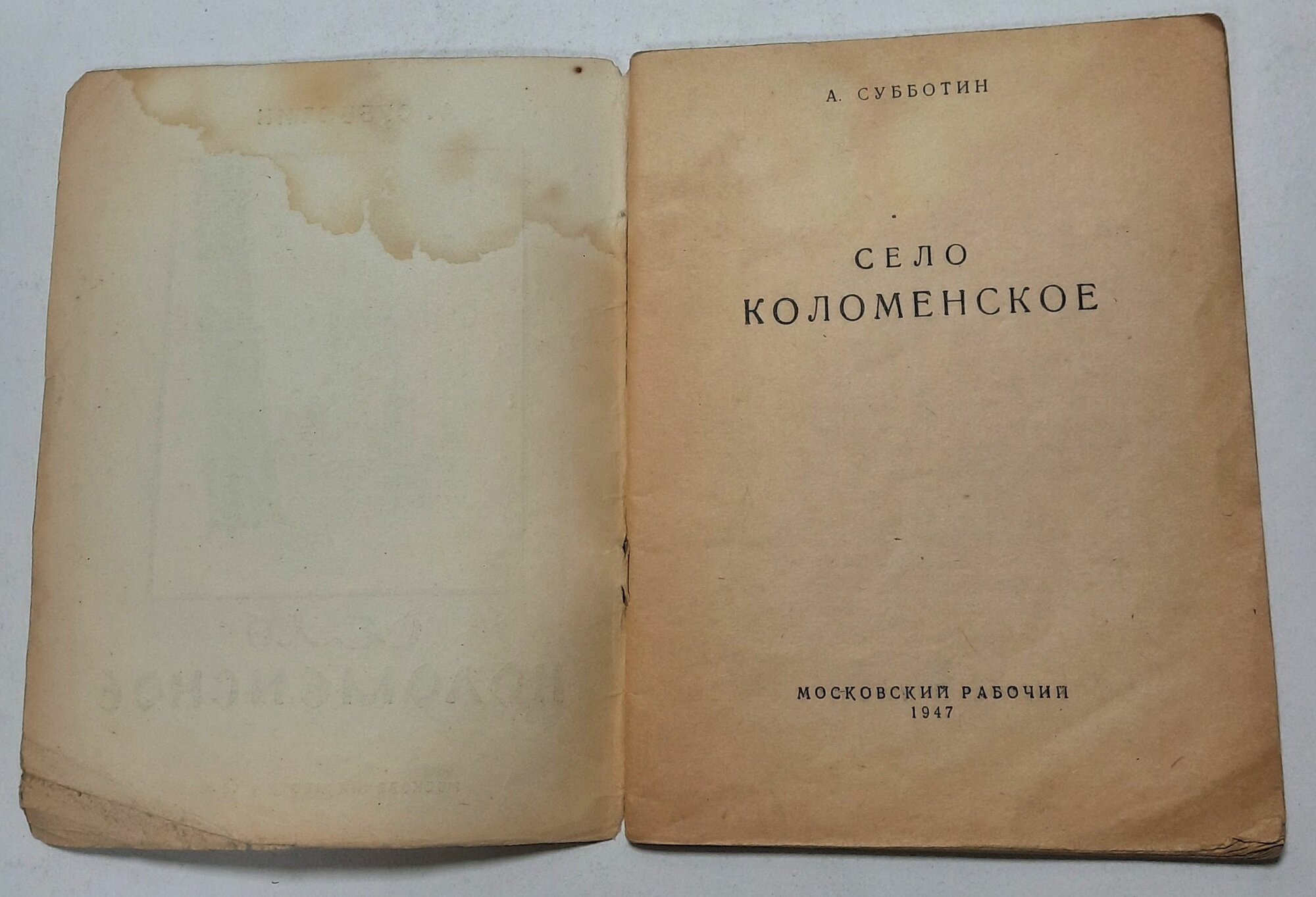 Село Коломенское — фото 1