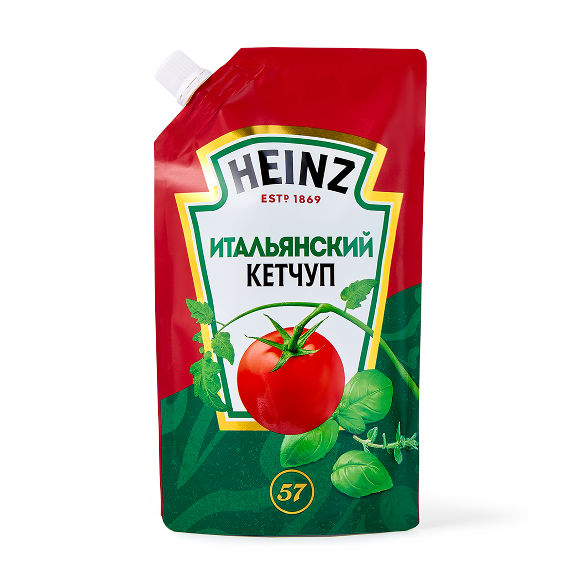 Кетчуп Heinz "Итальянский", натуральный, неострый, 320 грамм