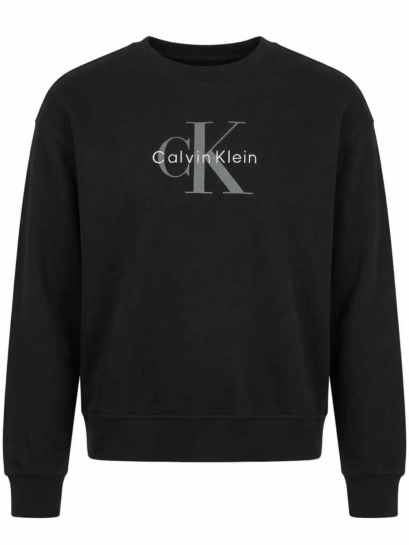Свитшот Calvin Klein Jeans, размер S, , черный — фото 1