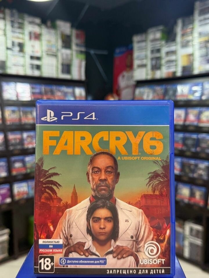Игра Far Cry 6 PS4 (Русская версия) (Box)