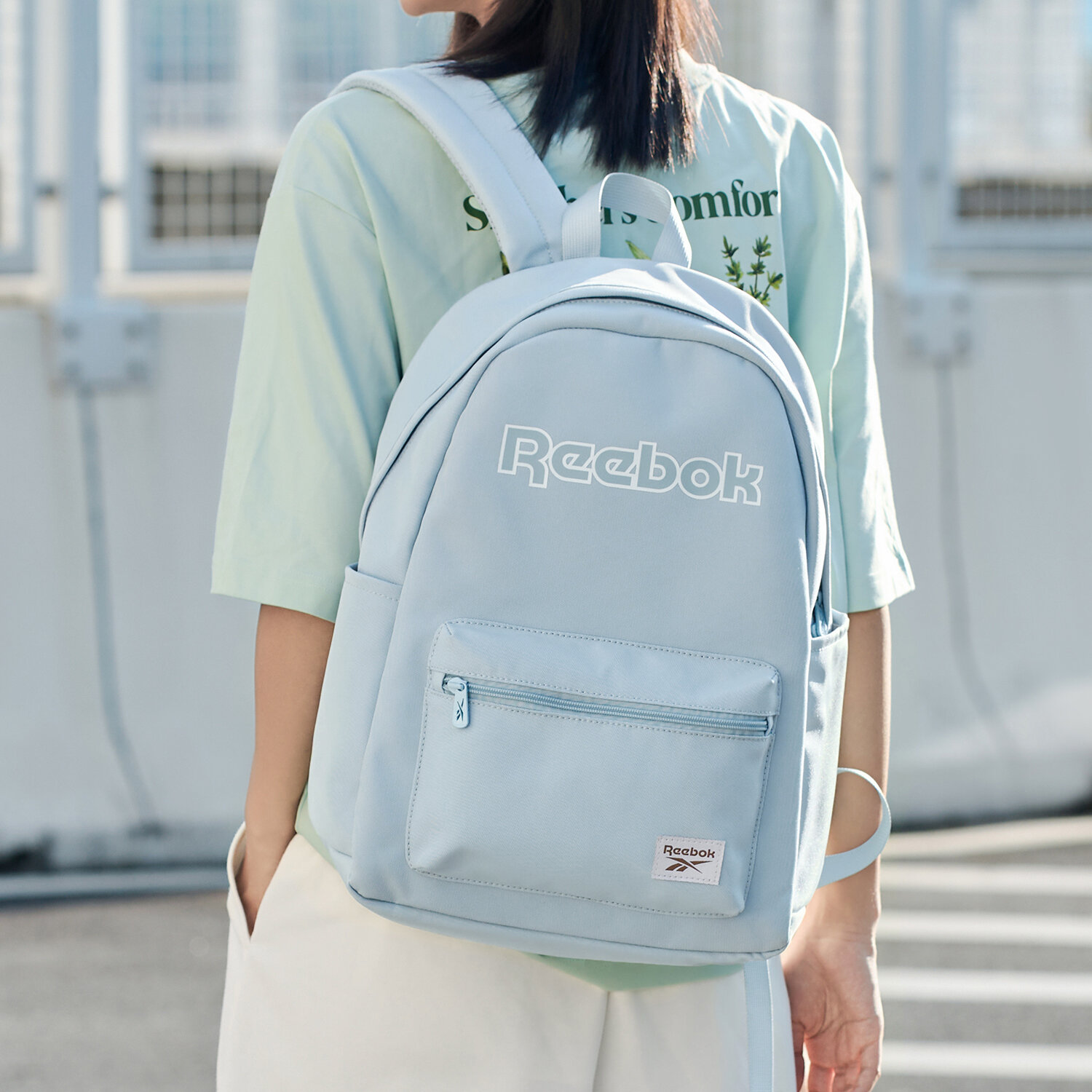 Сумка Reebok, синий — фото 1