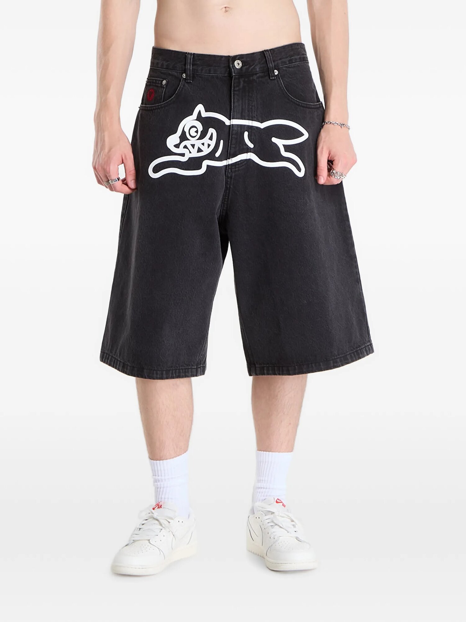 Шорты Running Dog Triple Scoop denim shorts