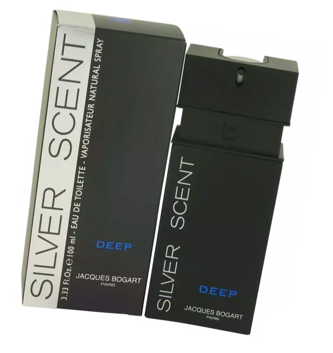 Парфюм для мужчин Jacques Bogart Silver Scent Deep 100 мл - Жак Богарт Сильвер Сцент Дееп