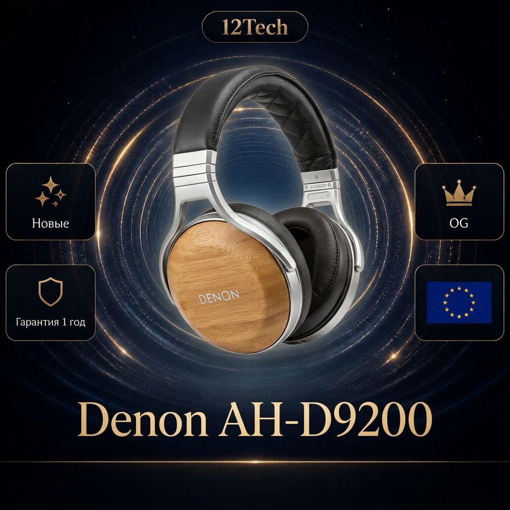 Наушники Denon AH-D9200, черный