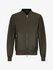 Куртка MooRER Zip-up leather bomber jacket, размер 48