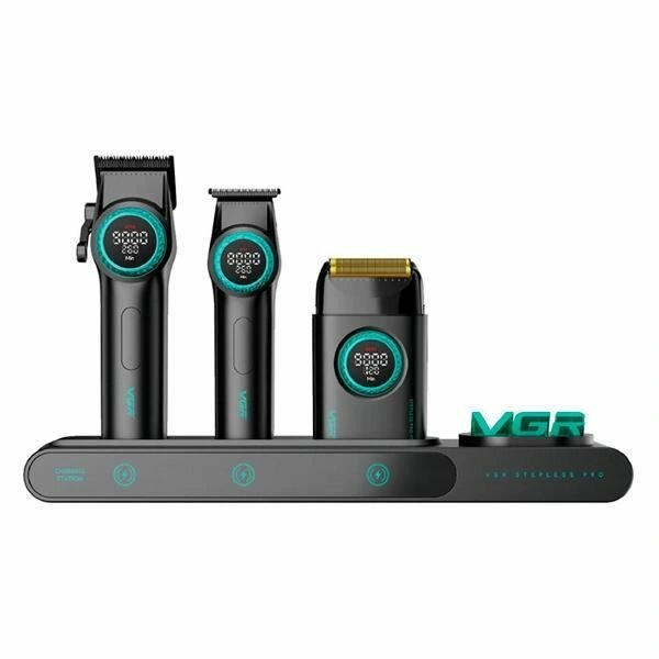 Машинка для стрижки волос VGR Professional Pro 3 in 1 черный