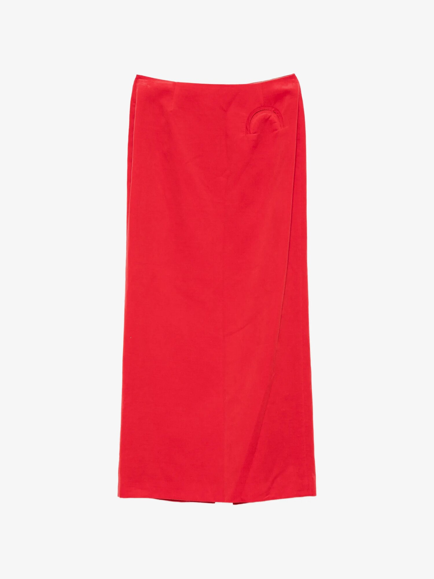 Юбка BLAZE MILANO Button-front maxi skirt, размер 44, red — фото 1