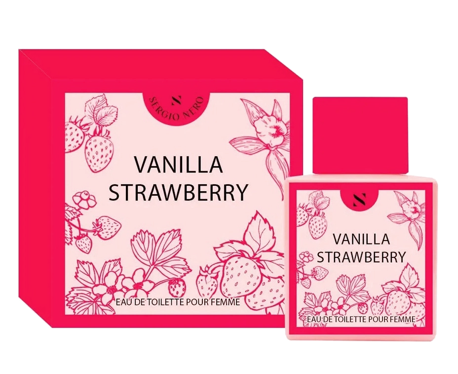 Sergio Nero Vanilla Strawberry женский парфюм 50 мл / духи Серджио Неро с ароматом Ваниль Клубника