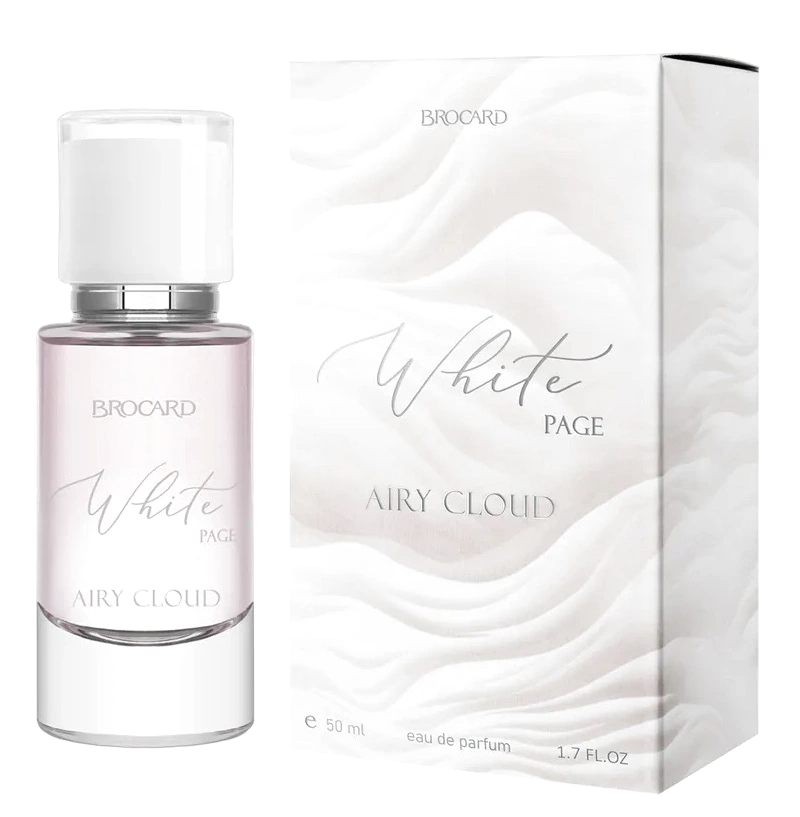 Парфюмерная вода Brocard White Page Airy Cloud для женщин 50 мл - Воздушное Облако