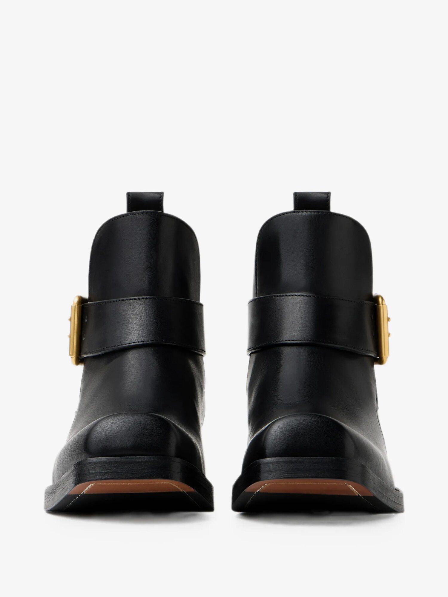 Ботинки Versace Orlando leather boots, размер 44, черный — фото 1