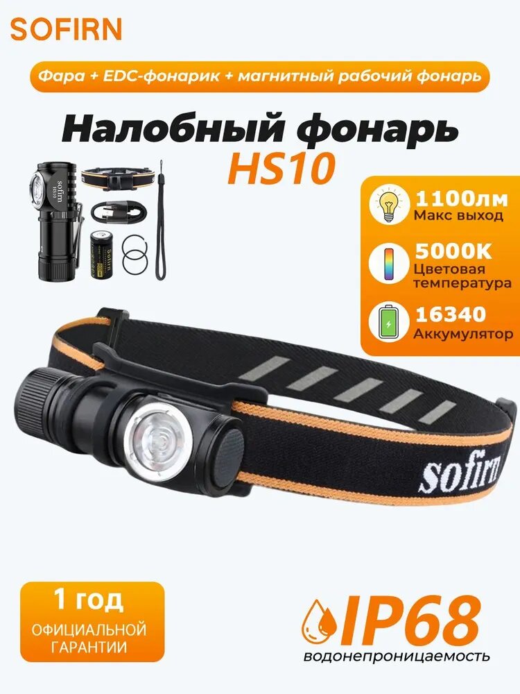 Sofirn Налобный фонарь