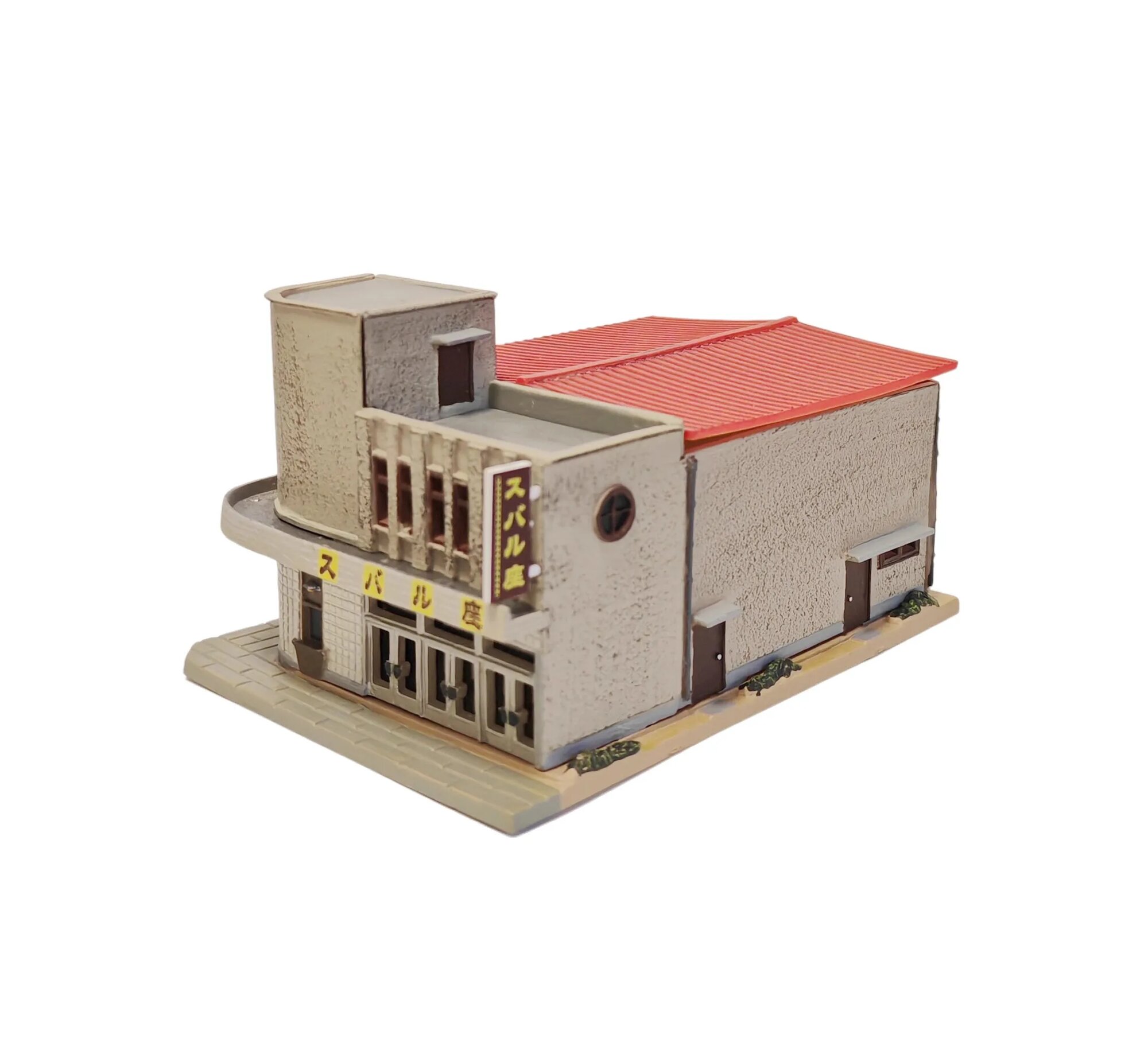 Набор модели японского кинотеатра 1/150 Diorama 2005 Бежевый, A-Basic Edition