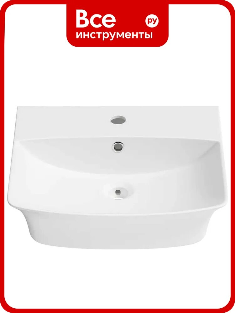 Настенная или накладная раковина Lavinia Boho Bathroom Sink, 45х41 см, с отверстием под смеситель 33311079