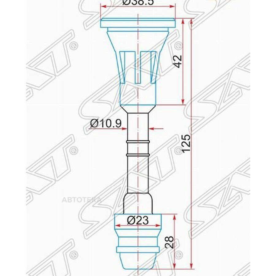 Наконечник катушки NISSAN VQ23/35(22448-8J115) SAT ST224658J115