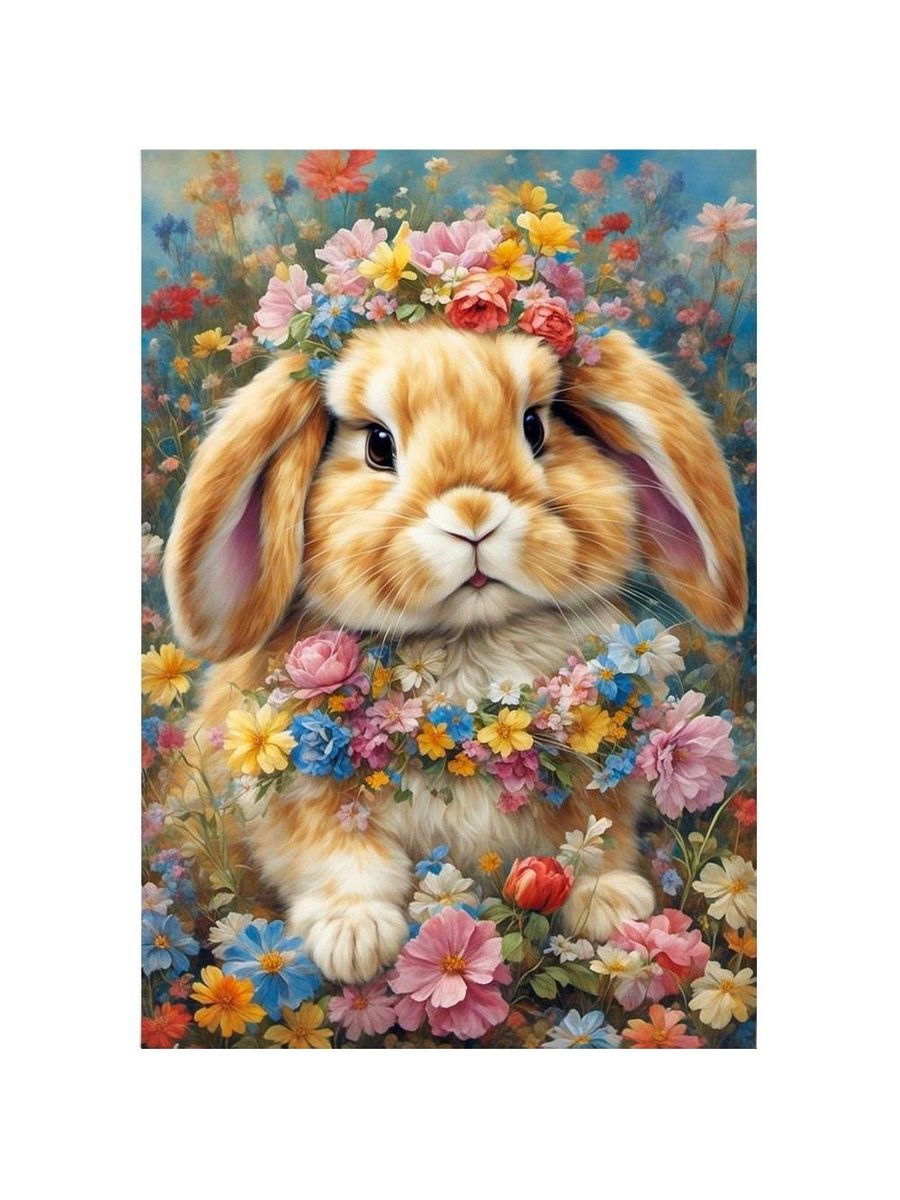 Алмазная мозаика для взрослых и детей 40*50cm: полная выкладка 5D страз, все инструменты, +15-30% страз, декор интерьера, творчество и релаксация