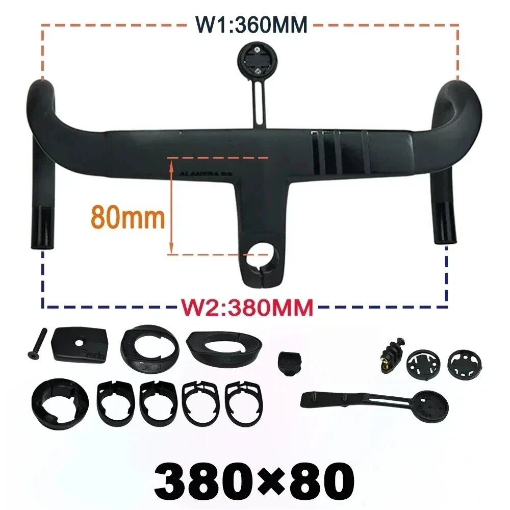 Руль Alanera RS T1000 Carbon Aero Alanera RS 380x80mm