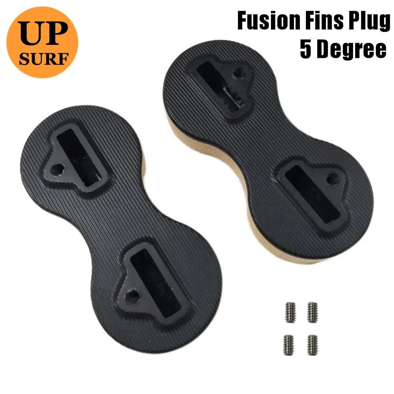 UP SURF Fusion Fins Plug 5 Degree, черный