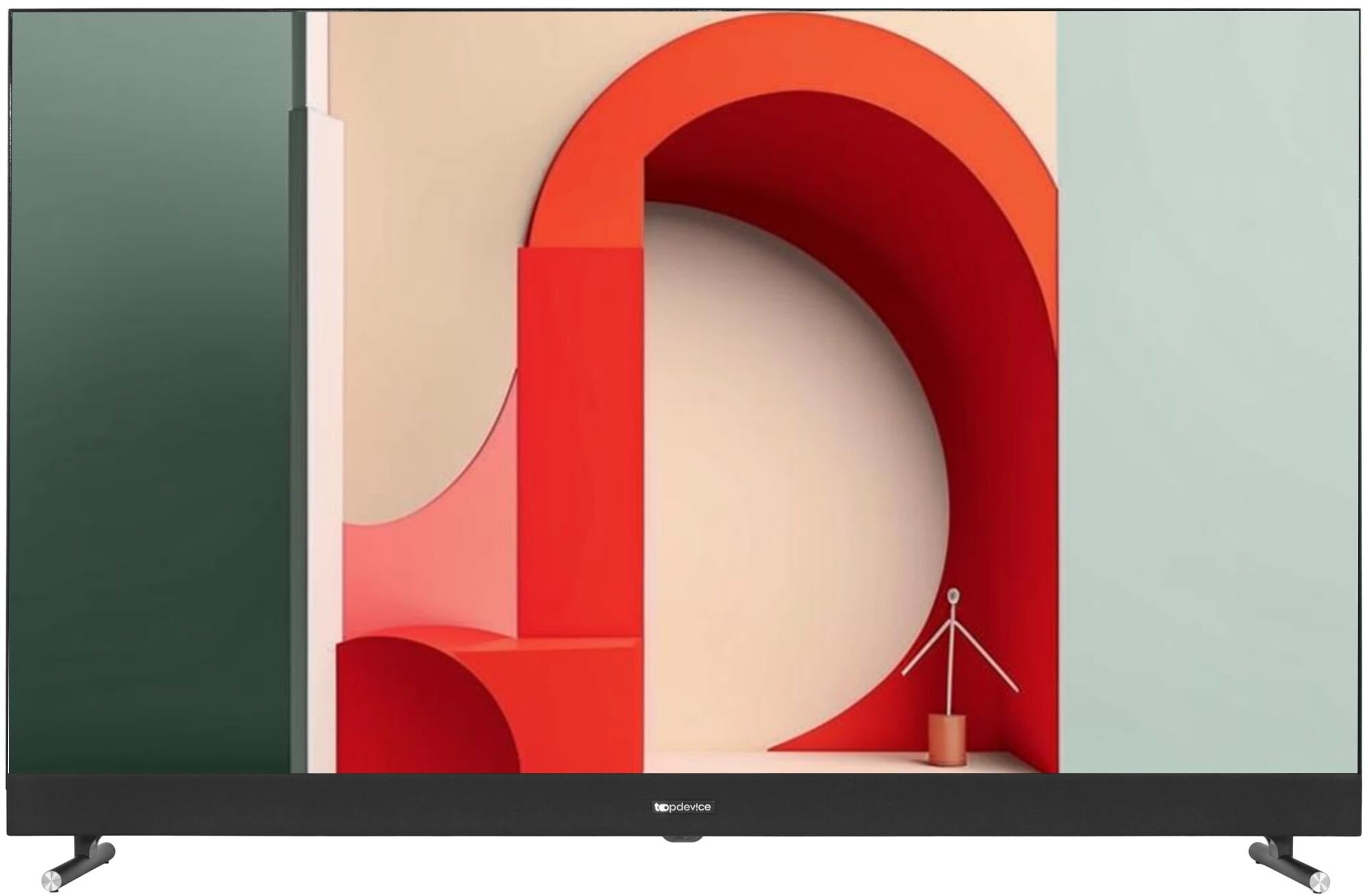 50" (127 см) Телевизор Topdevice TDTV50DQ08U, черн