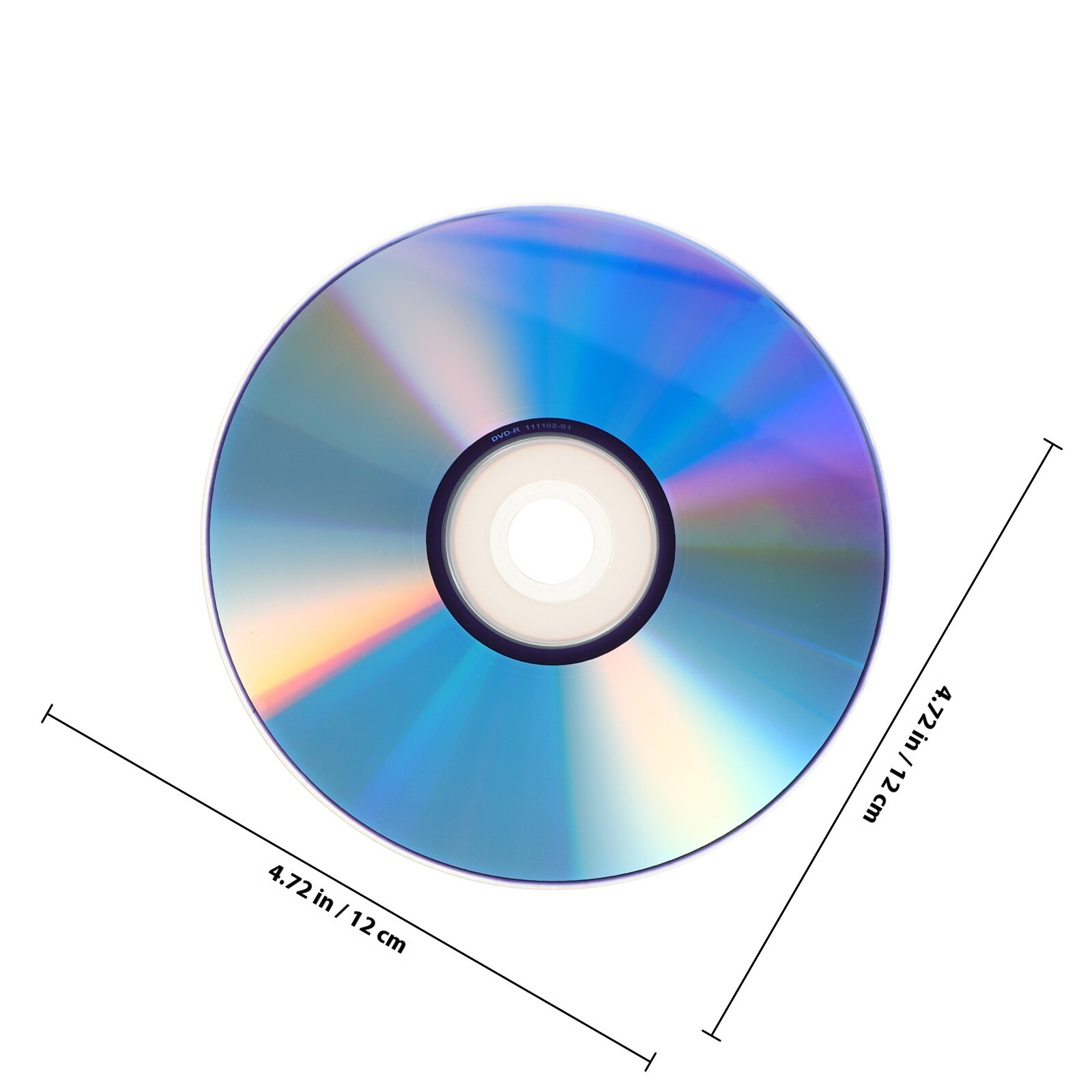 1 Набор Высокоскоростных Пустых Дисков Dvd Для Записи Музыки Cd Для Записи Аудио 12.00X12.00X0.10Cm