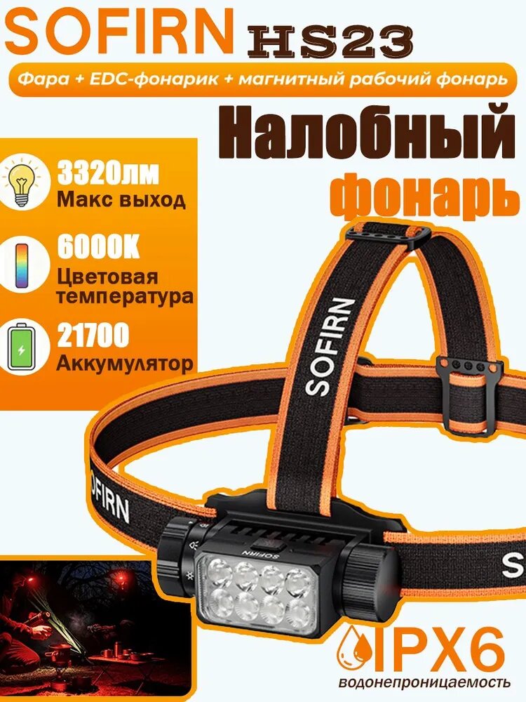 Sofirn Фонарь-прожектор