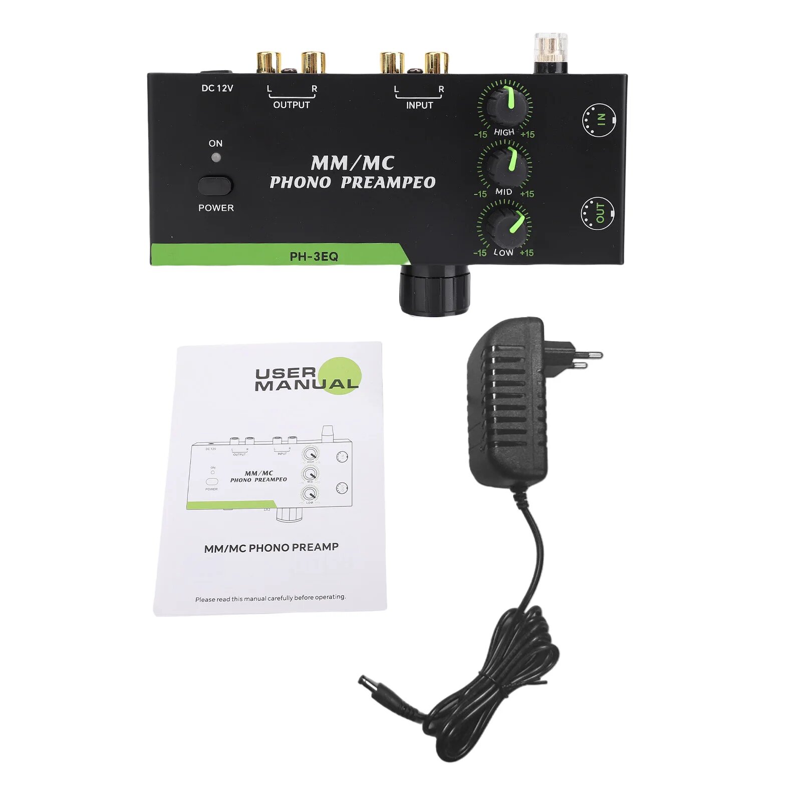 Фонокорректор PH-3EQ MM/MC с EU Plug
