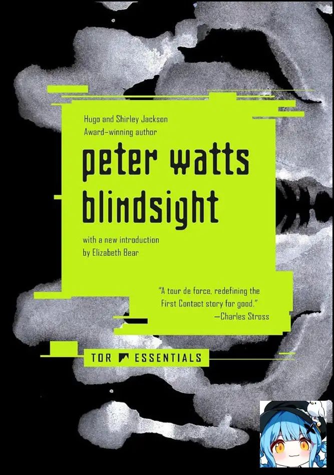 Blindsight Питера Уоттса, научная фантастика, первый контакт, тор essentials, мягкая обложка, 146x205 мм