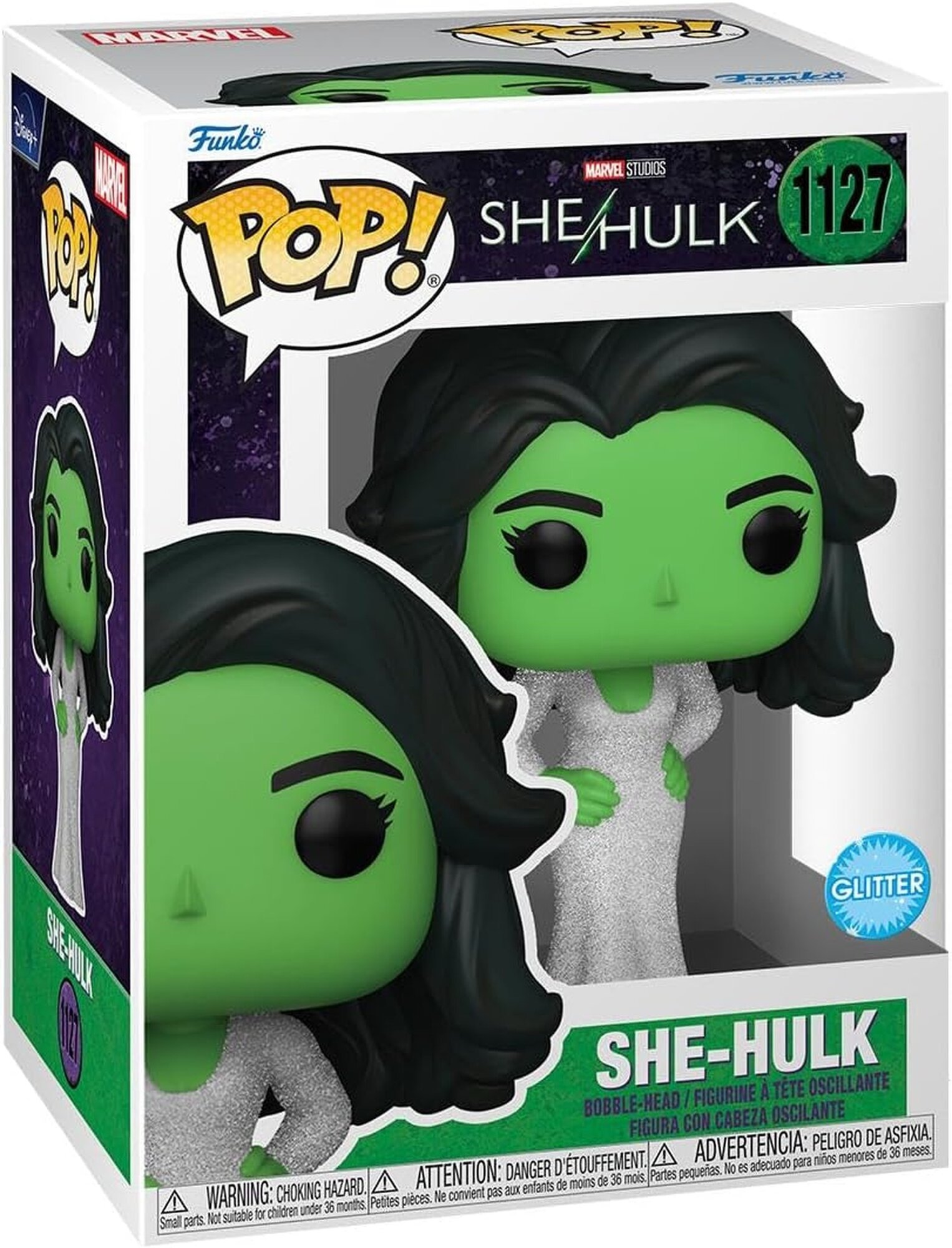 Фигурки Funko Pop - Коллекционная фигурка MARVEL She-Hulk Женщина-Халк праздничный образ - Фанко 1127