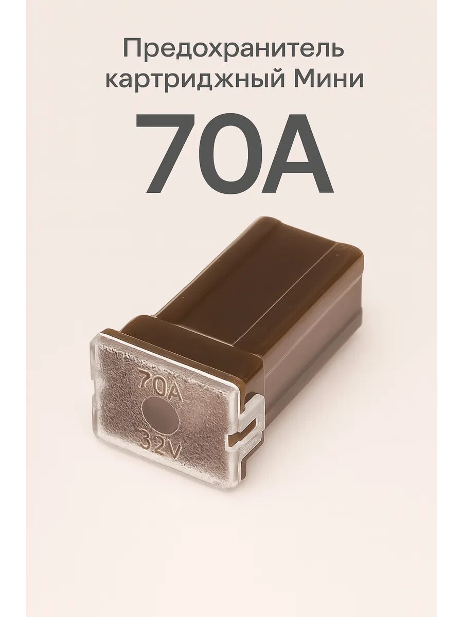 Предохранитель картриджный Мини FJ10 70A