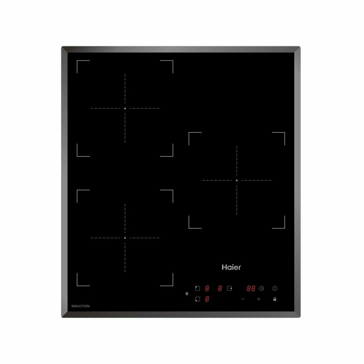 Варочные поверхности электрические Haier Панель варочная индукционная Haier HHY-Y53NVB Чёрный
