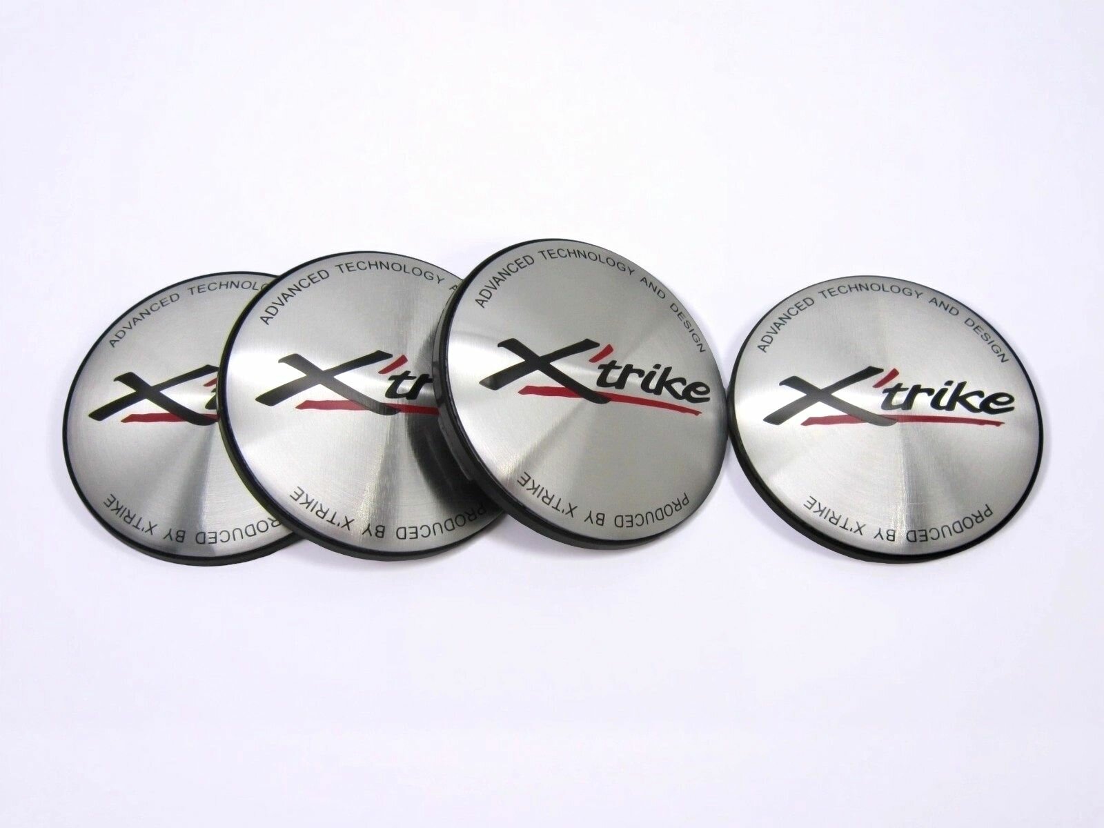 Колпачки заглушки на литые диски X'trike 62/55/10, комплект 4 шт.