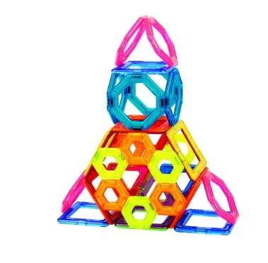 Конструктор Magformers Basic Plus 30 Set - Магнитный конструктор для детей от 3 лет, 30 деталей — фото 1