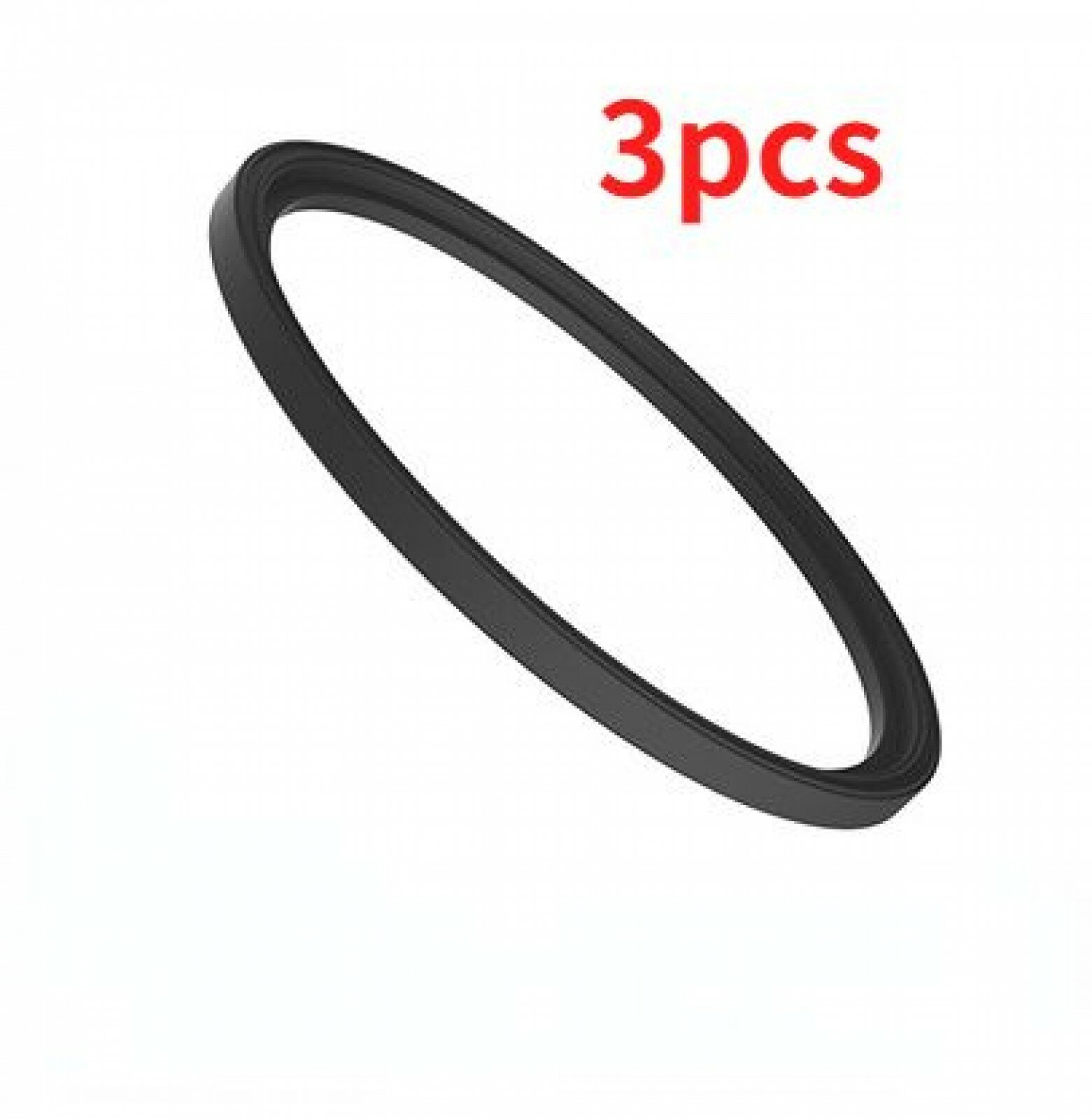 Уплотнительное кольцо MyPads для соковыжималки Xiaomi Pinlo, 3 шт, резиновое, черное