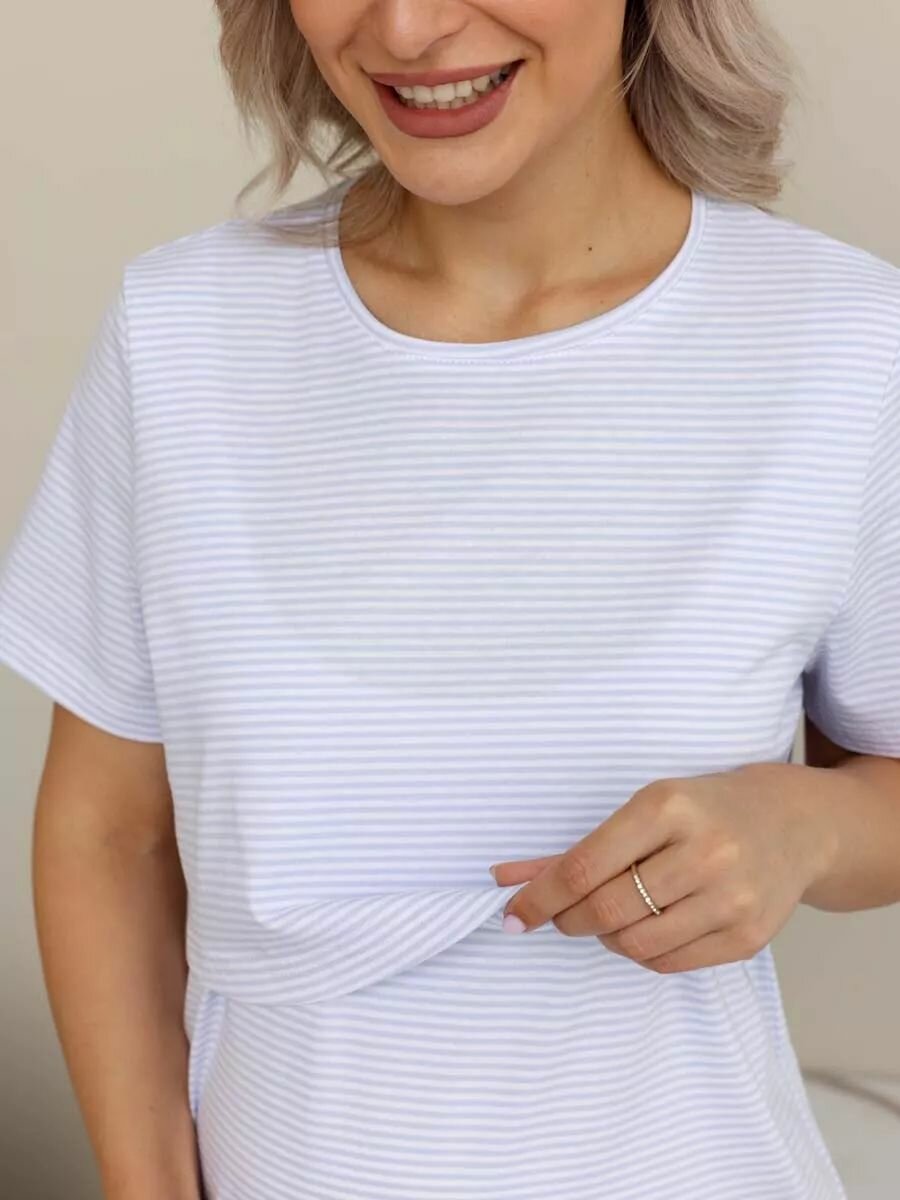 Футболка для кормящих мам для беременных и кормящих мам