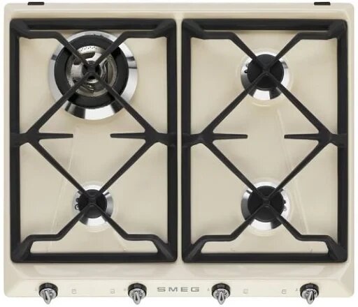 Варочная поверхность SMEG SR964PGH Victoria кремовая