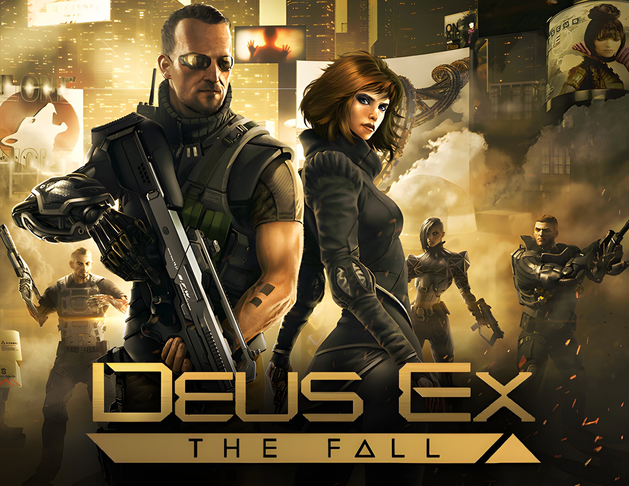 Deus Ex: The Fall, Square Enix, цифровая версия, Steam (Для платформы PC)