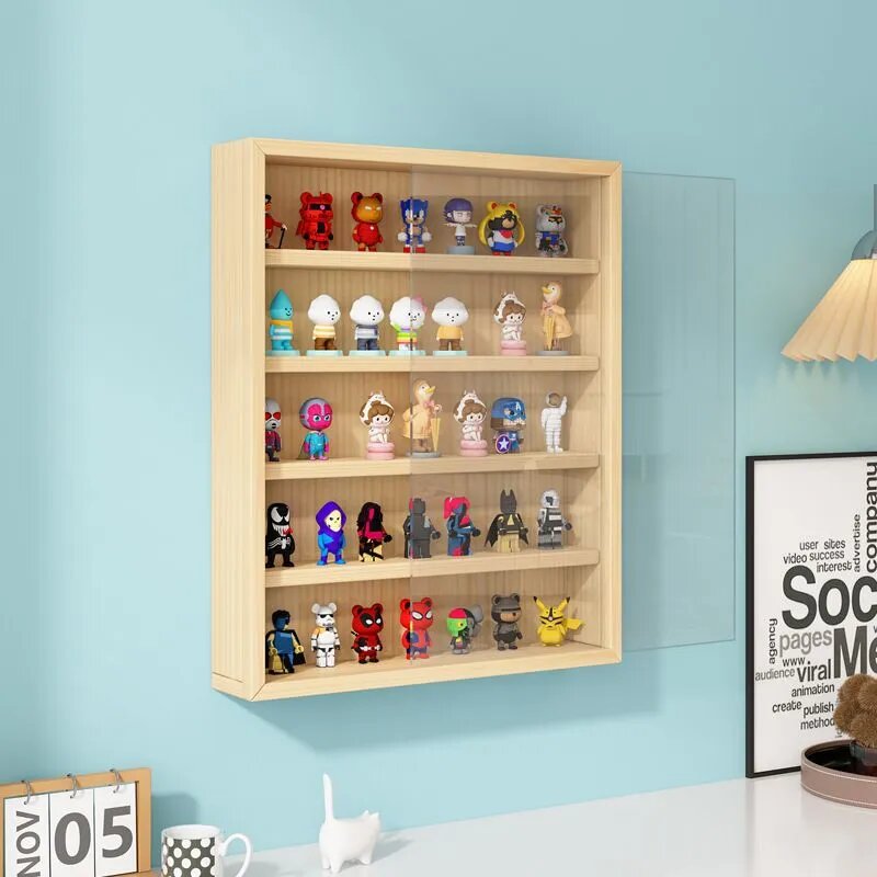 Шкаф-витрина, 50х8х50 см