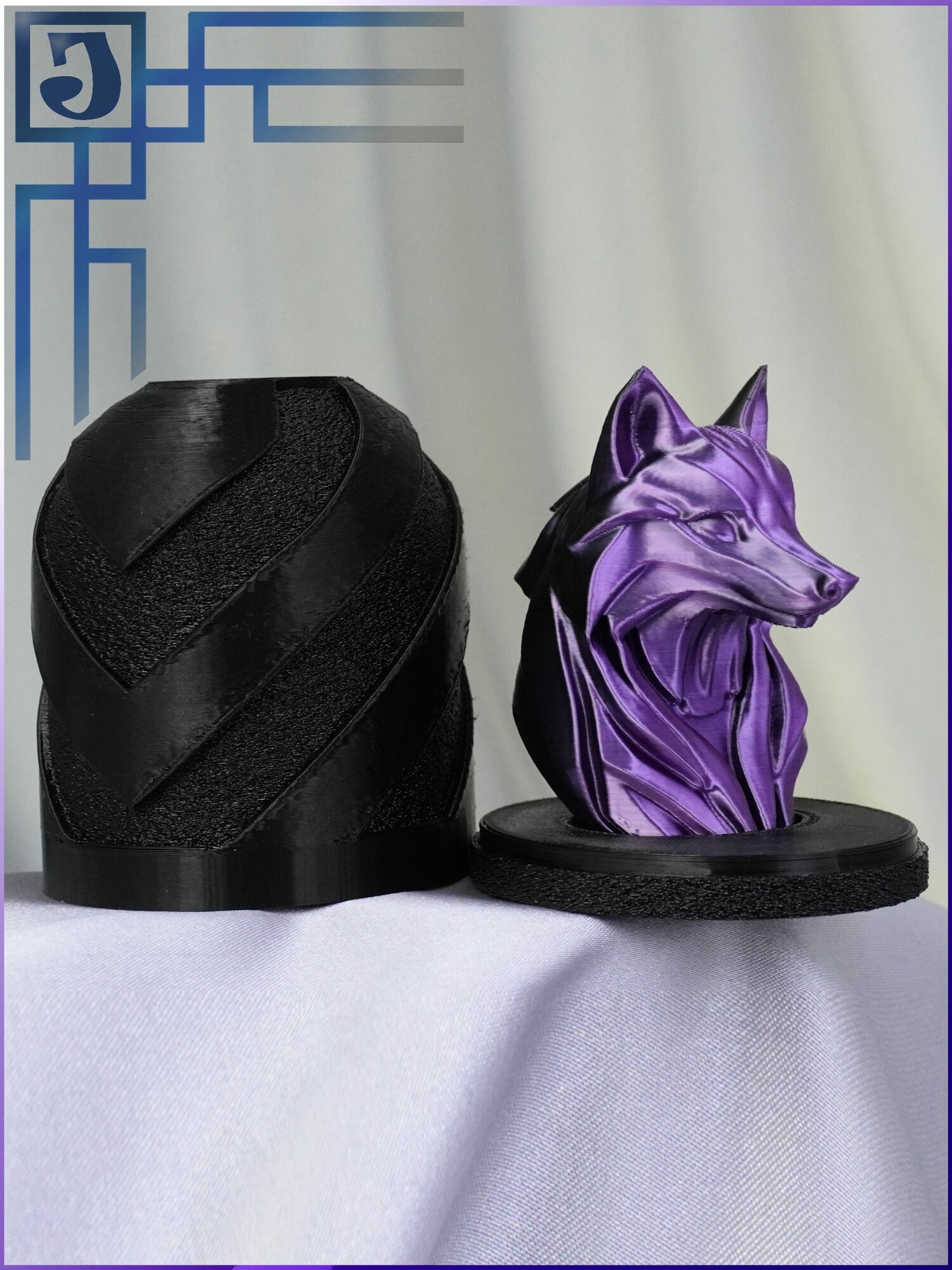 Фигурки лисы для готического интерьера. Декоративная статуэтка в подарок