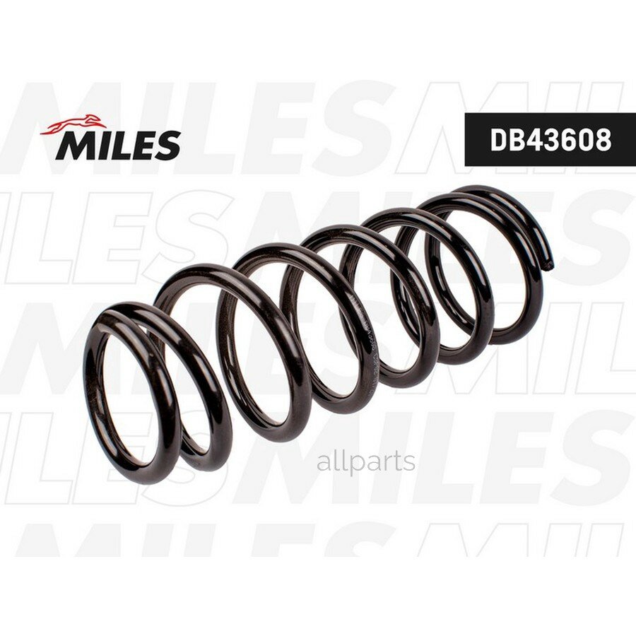 MILES DB43608 Пружина подвески NISSAN ALMERA CLASSIC 06- зад.