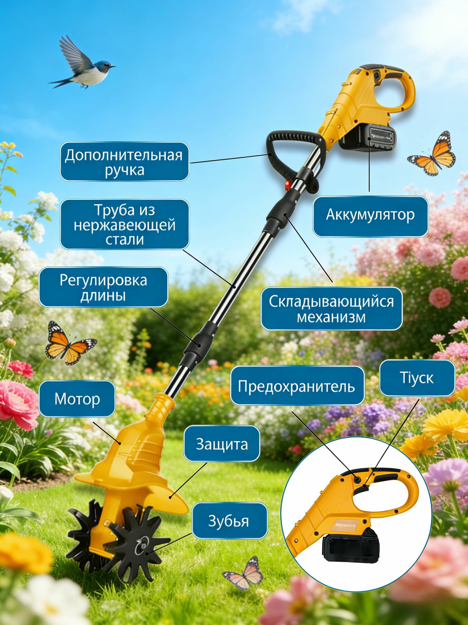 TOOLTIME Электротяпка — фото 1