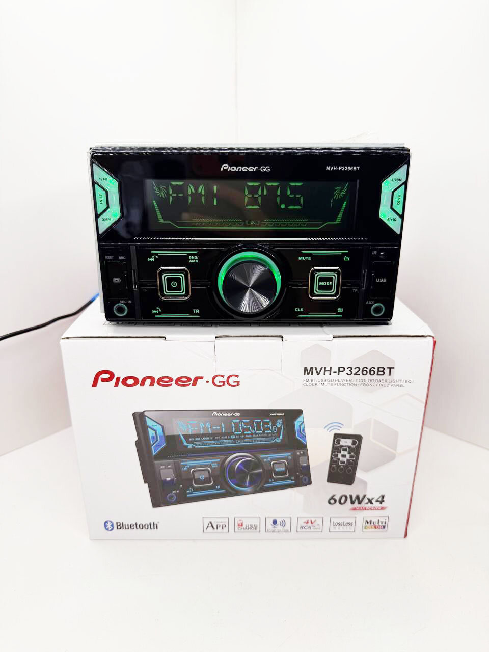 Автомагнитола 2 Din 7 дюймов (bluetooth, USB, AUX, TF, AM, FM)