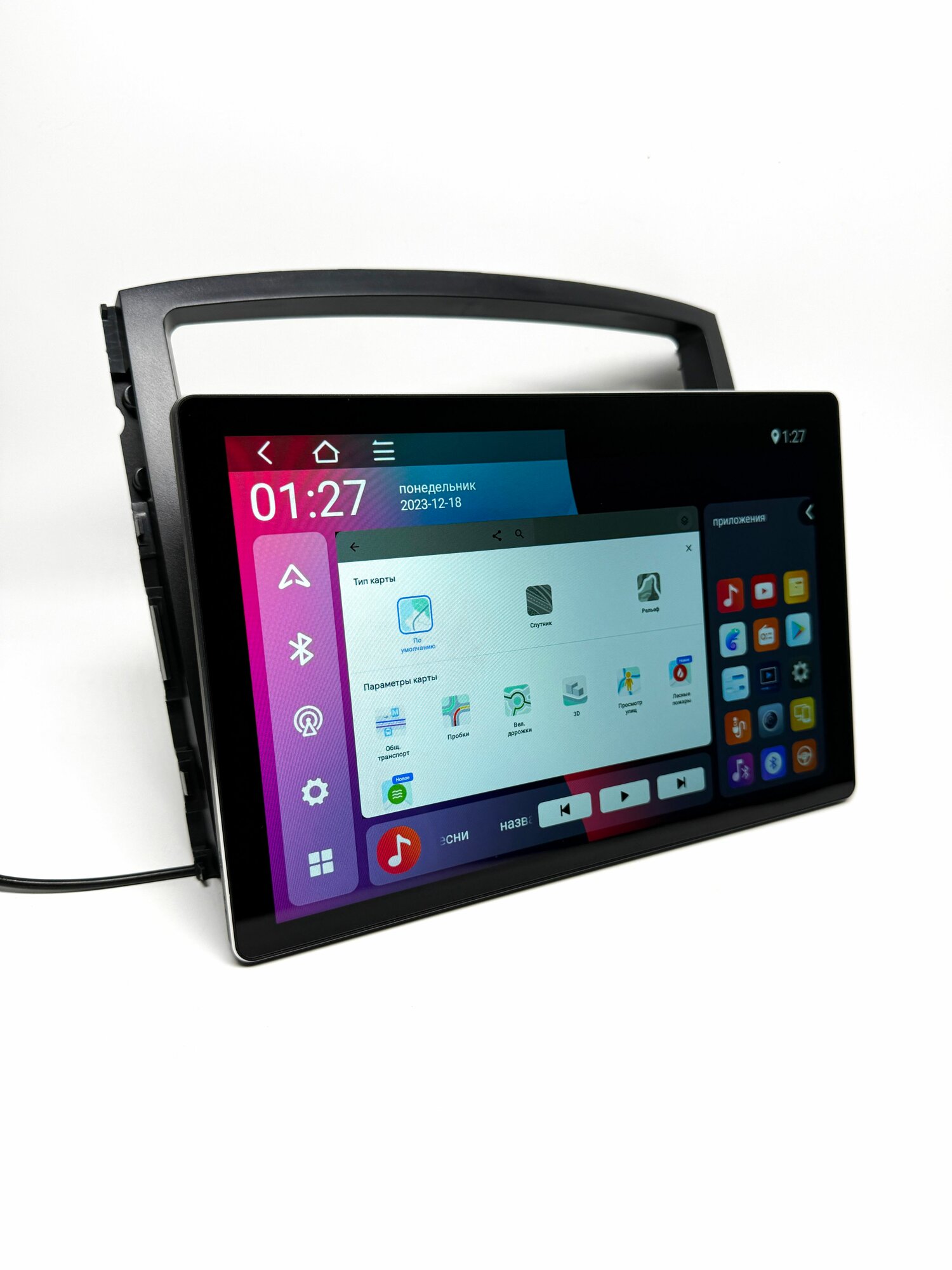 Тесла магнитола 11.5 дюймов 8 ядерная 4/64ГБ Mitsubishi Pajero 4 (2006-2011) (Shogun, Montero)