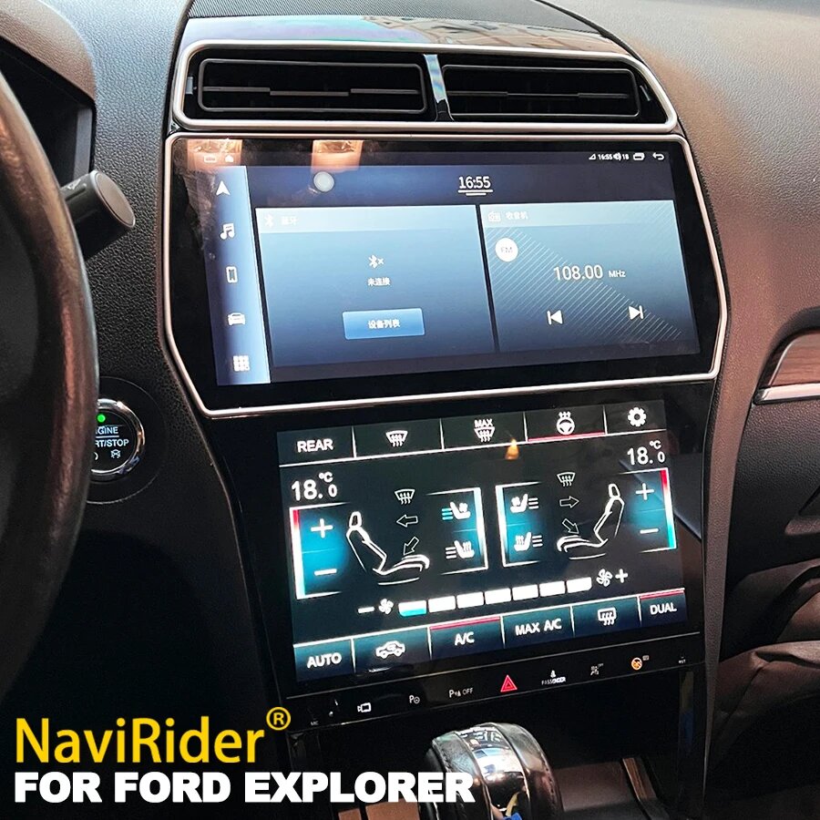 Для Ford Explorer 2011-2019 автомобильный радиоприемник мультимедийный видеоплеер 8581 2G 32G