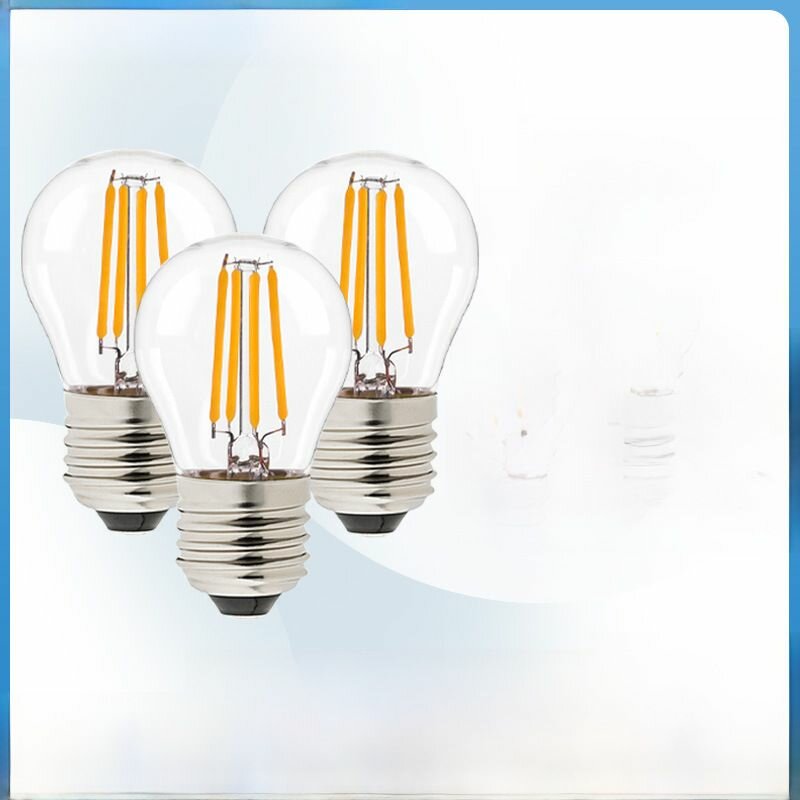 Genixgreen Лампочка G40_E27, 1 Вт, Филаментная, 25 шт.
